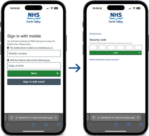 Patient Hub – NHS Forth Valley